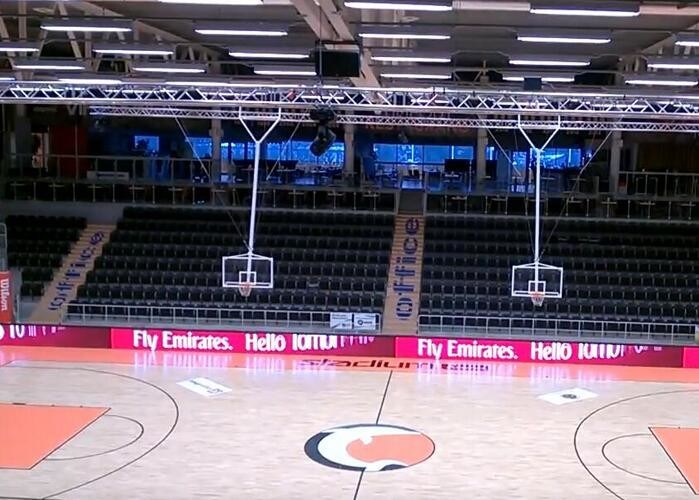 Full Color Sports Perimeter LED Display Good Color Uniformity Quick ...