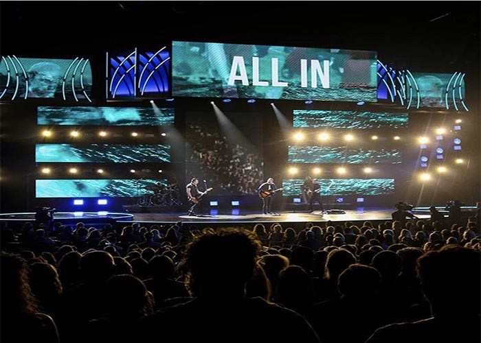 RGB Portable Stage Background Led Display Big Screen 6000 Nits LED ...