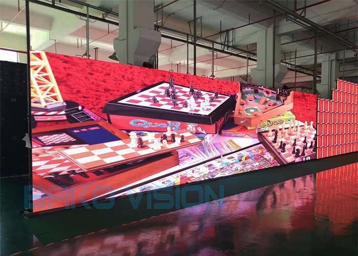 Event Rental Mobile LED Screen Truss Hanging / Stacking Stage Backdrop ...